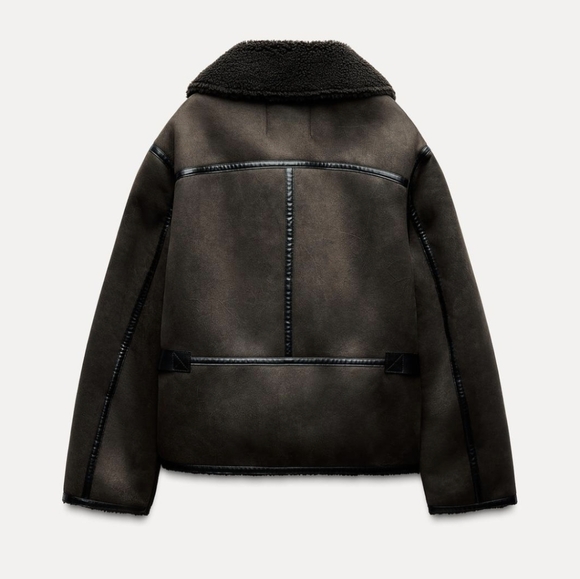 Zara | Jackets & Coats | Zara Double Faced Jacket Zw Collection | Poshmark